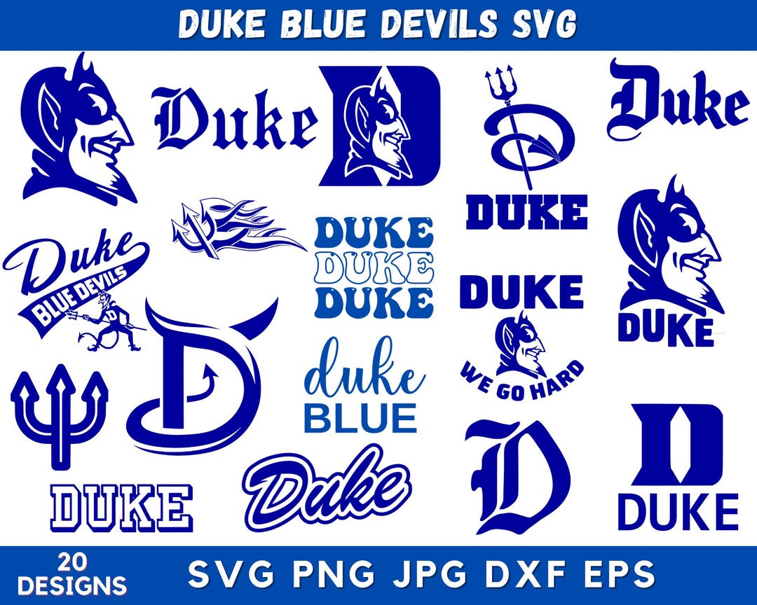 10+ Duke Blue Devils Svg Png Designs, Svg for Shirts, Vector Files ...