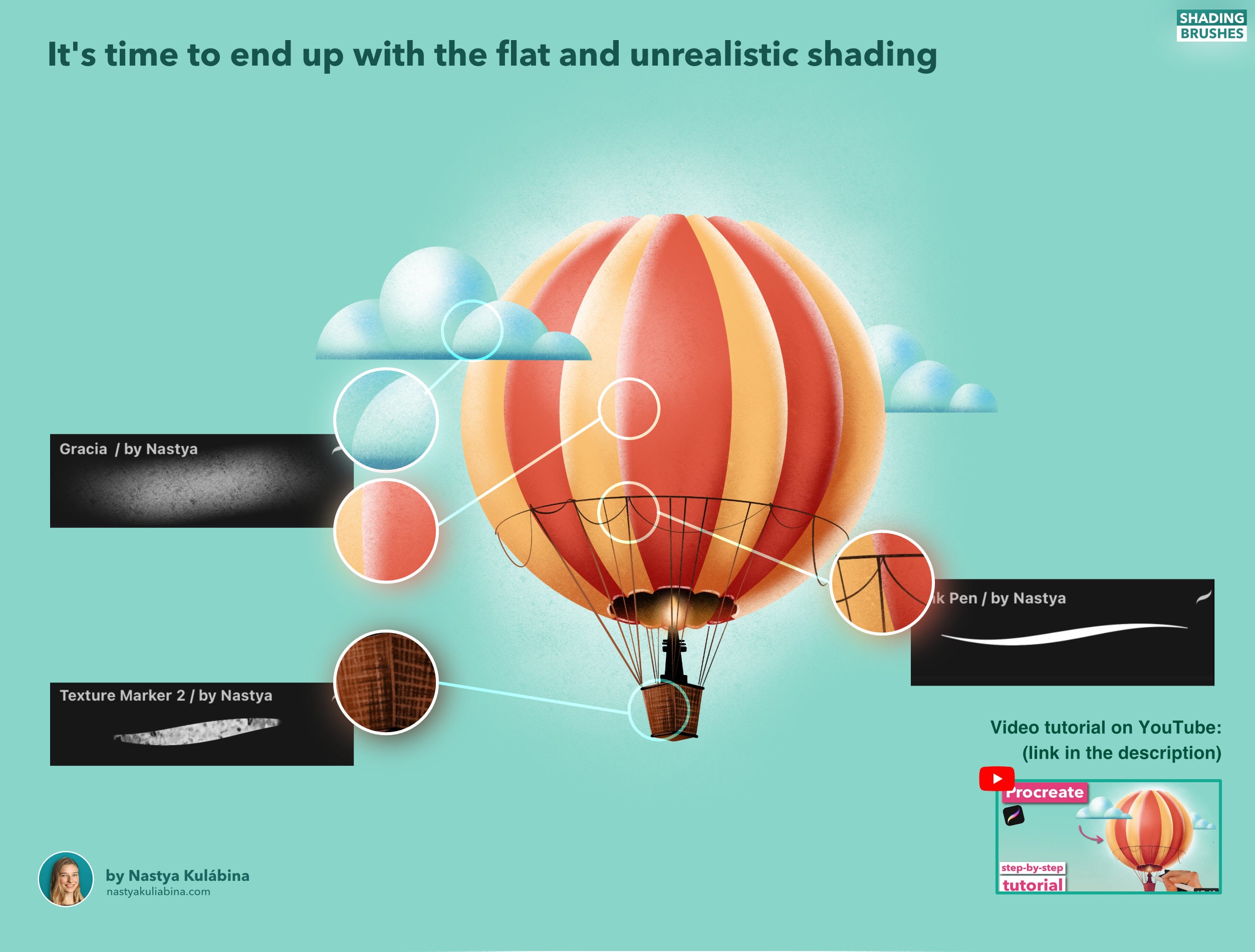 SHADING BRUSHES for Procreate / High Quality Brushes for - Etsy