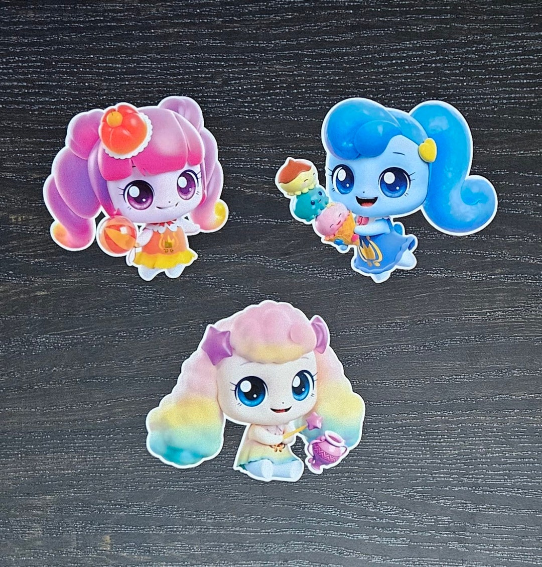 Dessert Catch! Teenieping Cute Korean Animated Series Stickers or ...