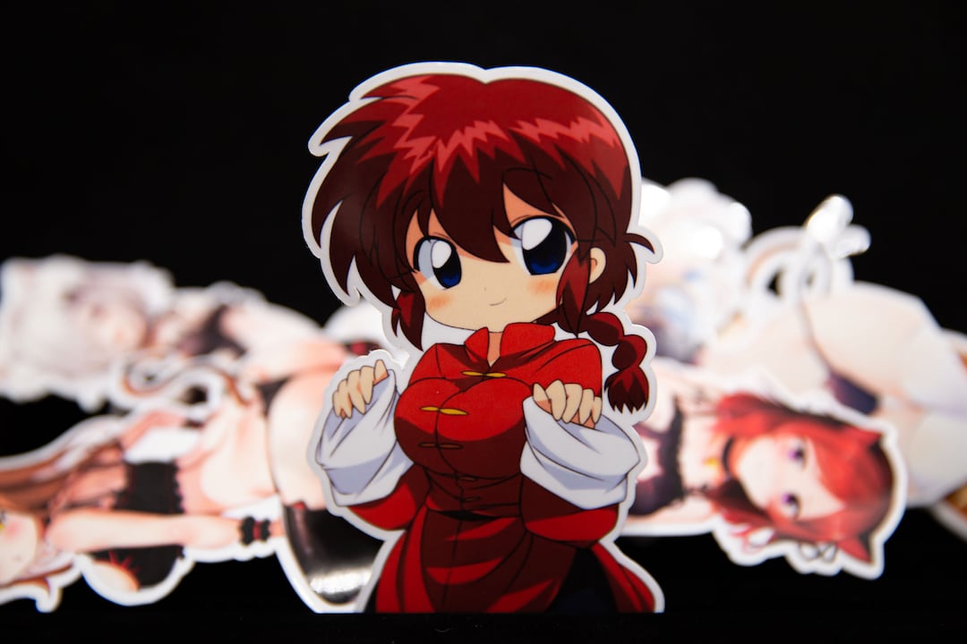 Cute Ranma Saotome Waifu Anime Stickers or Magnets - Etsy