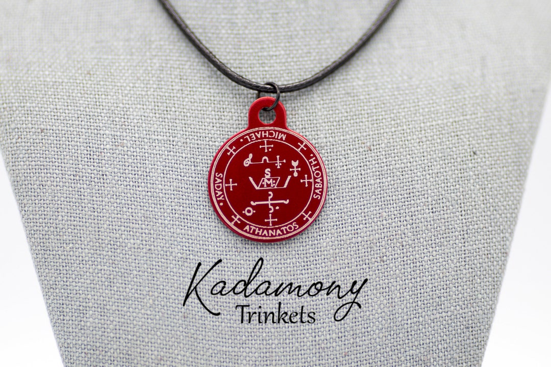 Archangel Michael Sigil Justice Protect Victory Amulet Metal - Etsy