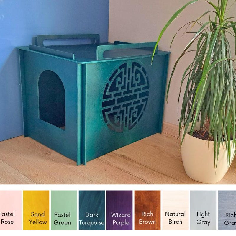 Cat Litter Box Enclosure - Etsy