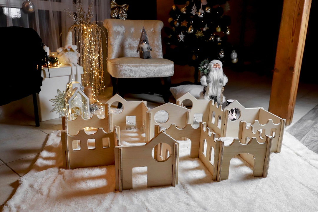 Doll House Blocks, Modular Toy House, Build Yourself Toyhouse, Kids and ...