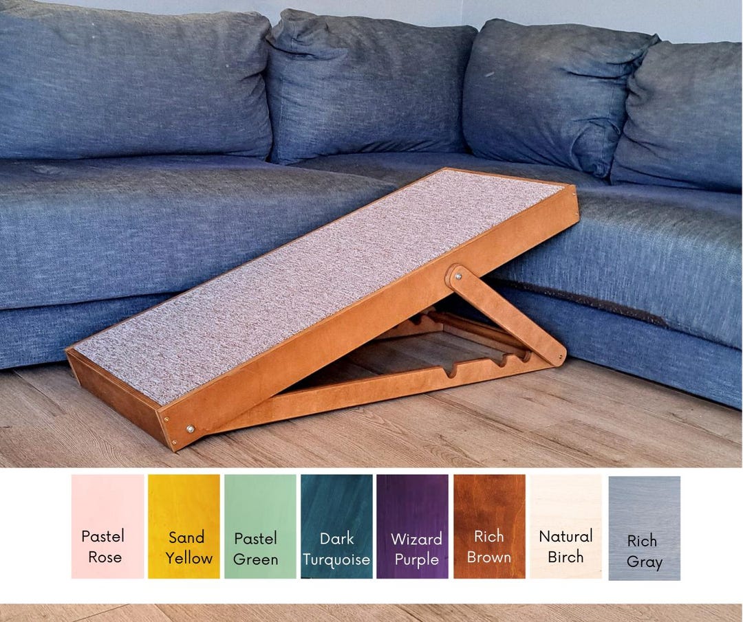 Adjustable Dog Ramp, Modern Cat Stairs, Foldable Pet Steps - Etsy