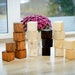 Set of Four 4 Wooden Blocks 3,5' 9x9x9 Cm Pine, Wooden, Unfinished ...