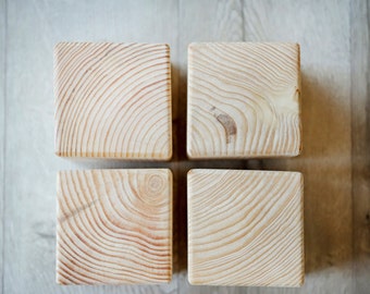 Solid Wood Blocks | Etsy