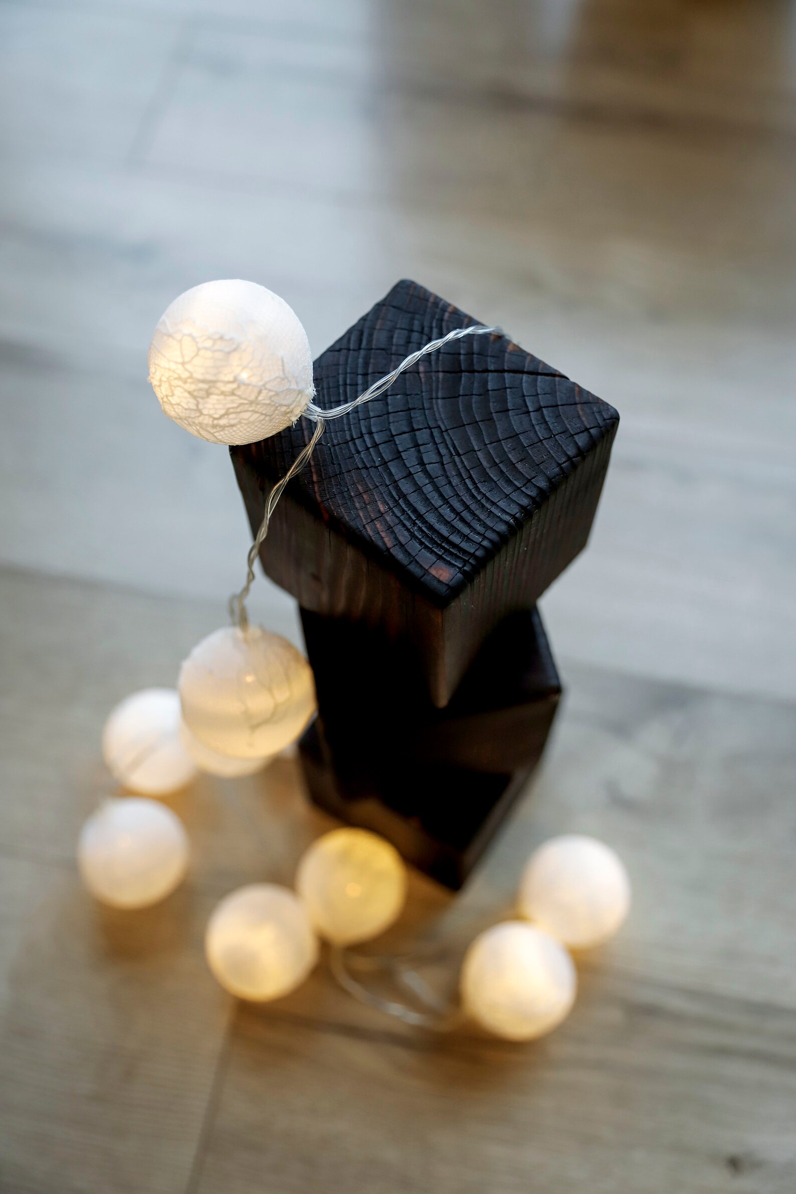 Set of Four 4 Wooden Blocks 3,5' 9x9x9 Cm Pine, Wooden, Unfinished ...