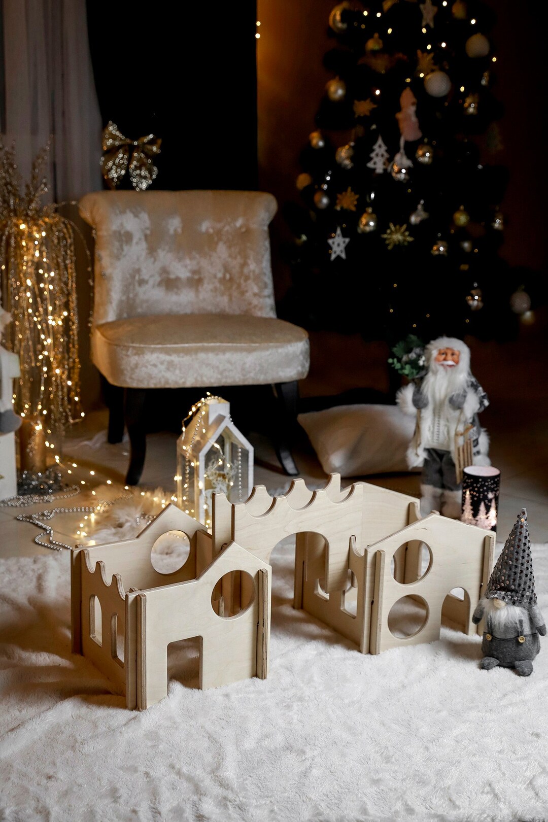 Modular Toyhouse, Doll House Blocks, Build Yourself Toyhouse, Kids and ...