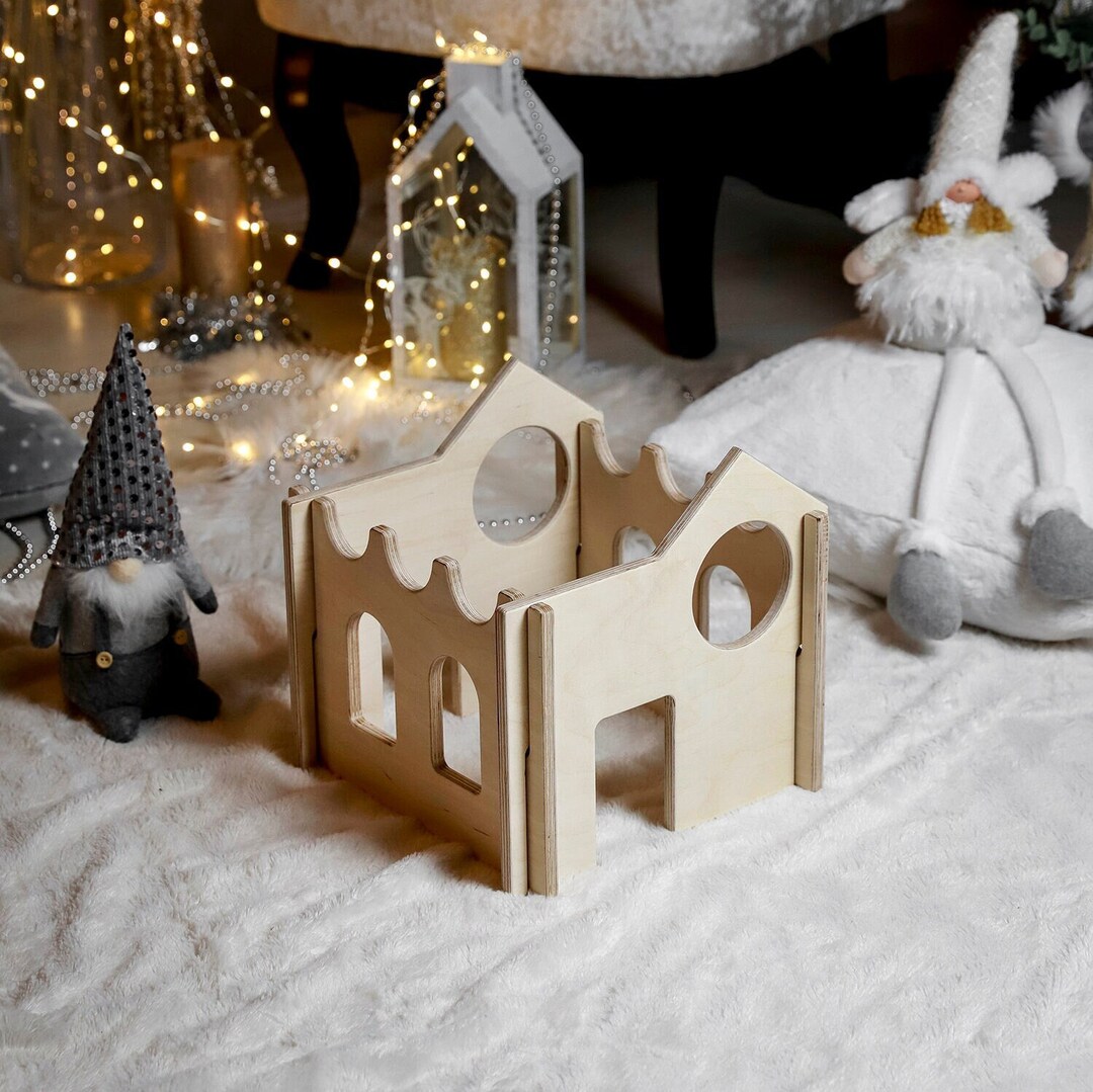 Modular Toyhouse, Doll House Blocks, Build Yourself Toyhouse, Kids and ...