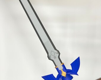 Life Size Master Sword 3D Printed Kit Legend of Zelda Breath of the ...