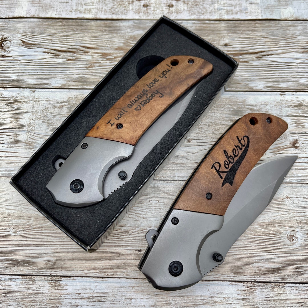 Personalized Pocket Knife, Custom Pocket Knife, Handmade Pocket Knife ...