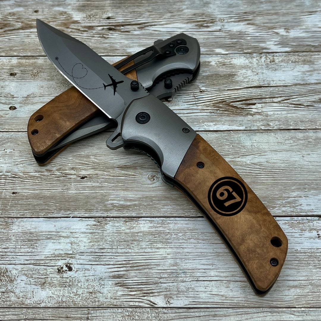 Custom Logo Pocket Knife Knife for Fisherman Knife for - Etsy