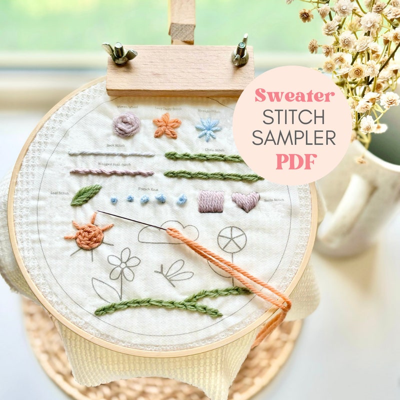 Embroidery Sampler - Etsy