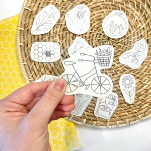 Spring Embroidery Bundle, Stick and Stitch Handembroidery Bundle ...