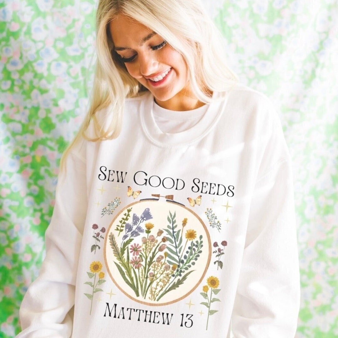 Christian Sweatshirt for Her, Gifted Christian Sweatshirt, Vintage ...