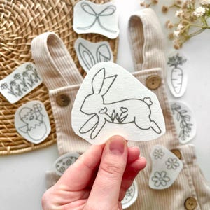 Easter Printable Stick and Stitch Embroidery Designs Easter Stick and ...