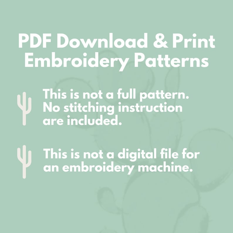 Printable Stick and Stitch Embroidery Patterns Download Comfy - Etsy