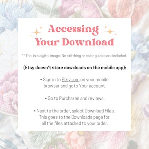 Flower Printable Stick and Stitch BUNDLE, Hand Embroidery Print and ...