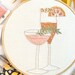 Embroidery Pattern Cocktails Instant Download PDF Pattern - Etsy