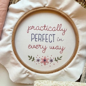 Baby Hand Embroidery Design, Baby Shower Embroidery Gift, Baby Girl ...