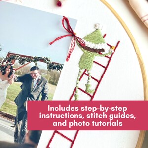 Photoframe Embroidery Step by Step Beginner Embroidery Pattern Photo ...