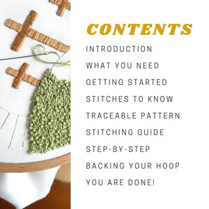 Christian Embroidery Easter Hoop Pattern Christian DIY Embroidery ...
