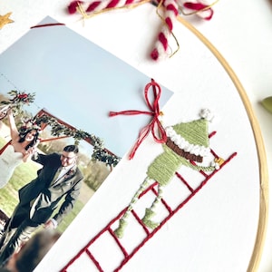 Photoframe Embroidery Step by Step Beginner Embroidery Pattern Photo ...