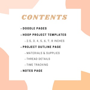 Embroidery Planner, Printable Embroidery Planner, Handembroidery ...