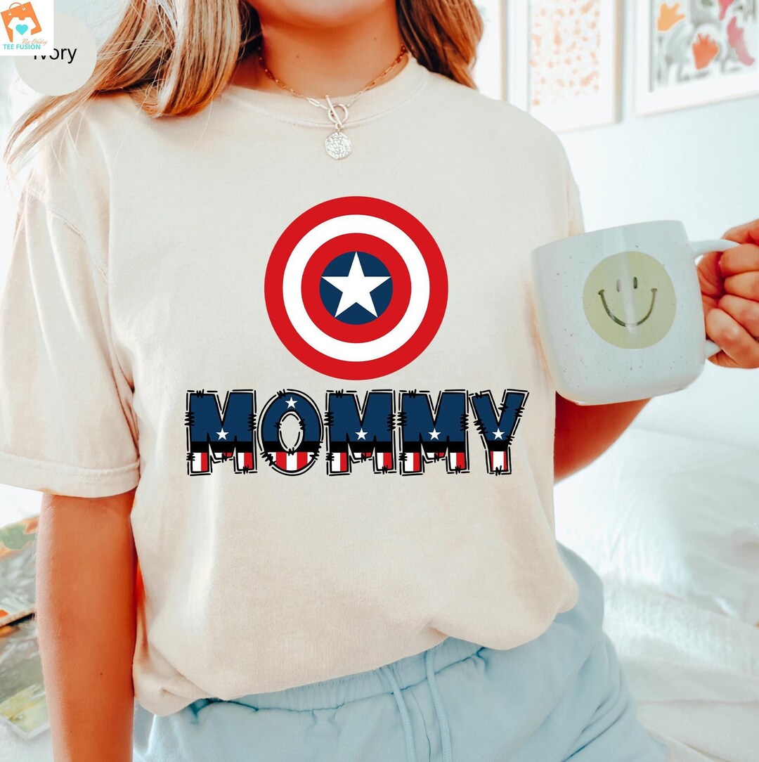 Custom Captain America Shirt Personalized Captain America Shirt ...