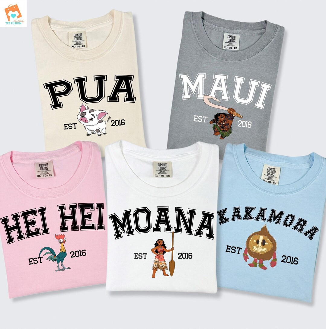 Disney Moana Shirt Disney Moana and Friends Shirt Disney Family ...
