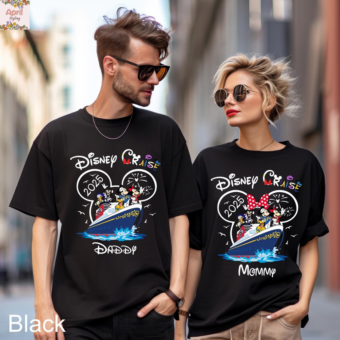 Comfort Colors® Custom Name Disney Cruise Shirt 2025 Disney Shirt ...