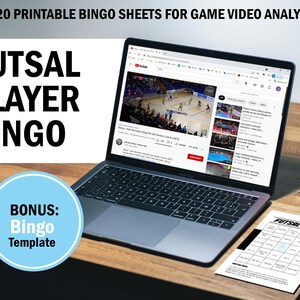 Futsal Game Bingo: 20 Printables for Futsal Strategy & Tactics - Etsy