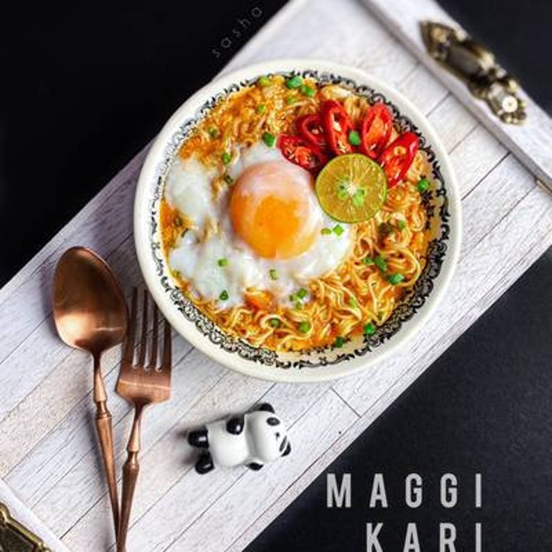 Maggi Nestle Malaysia 2 Minute Instant Curry Flavour Masala Noodles 5 ...