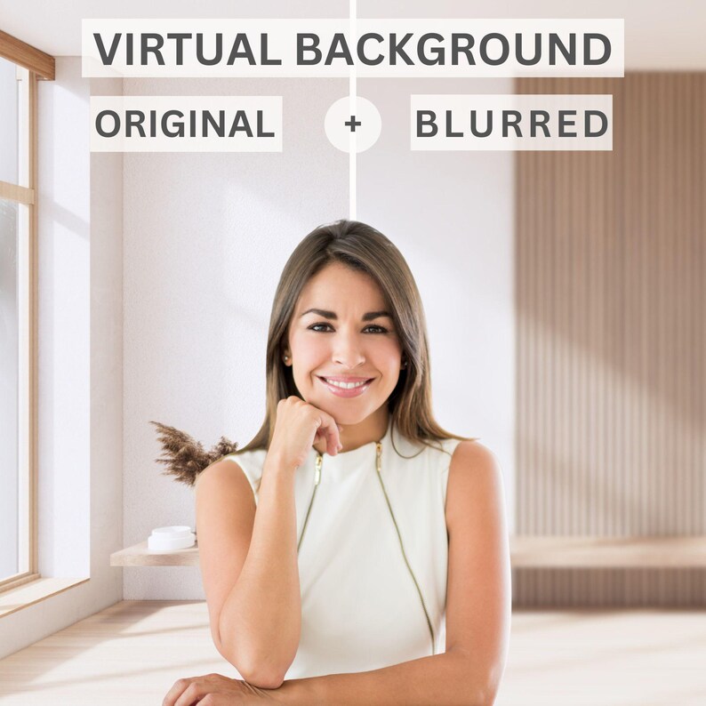 Home Interior Zoom Background | Home Office Virtual Background | Zoom ...