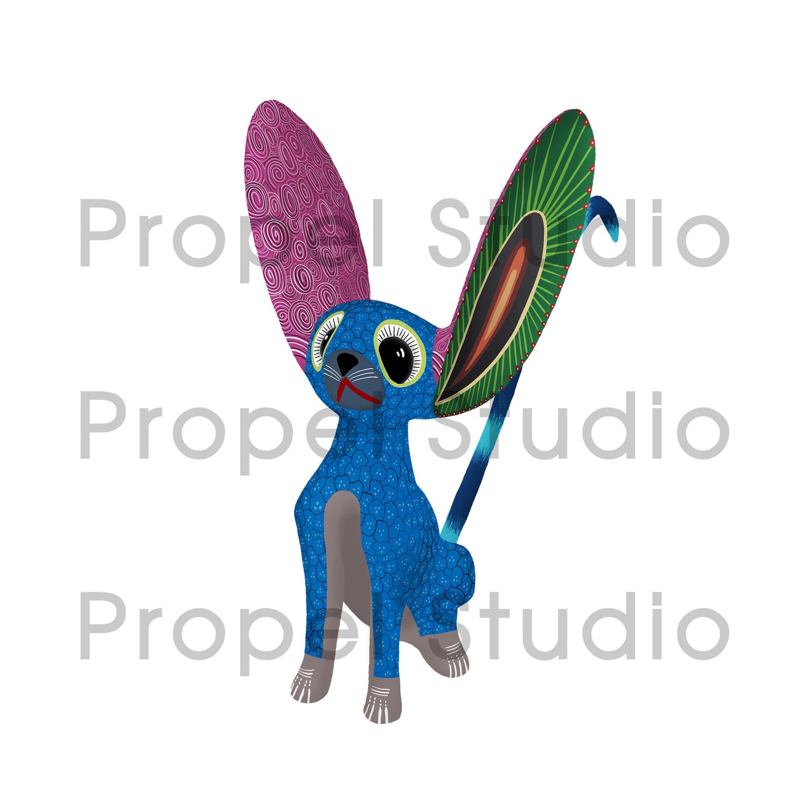 Alebrije Drawing, Raton, Mouse, Oaxacan Art, Mexican Art, Mexican Folk ...