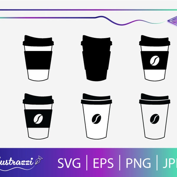 Coffee Cup Svg - Etsy