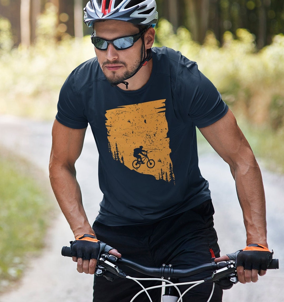 Downhill Organic Bio T-Shirt Fahrrad Shirt Bike T-Shirt Mountain-Bike ...