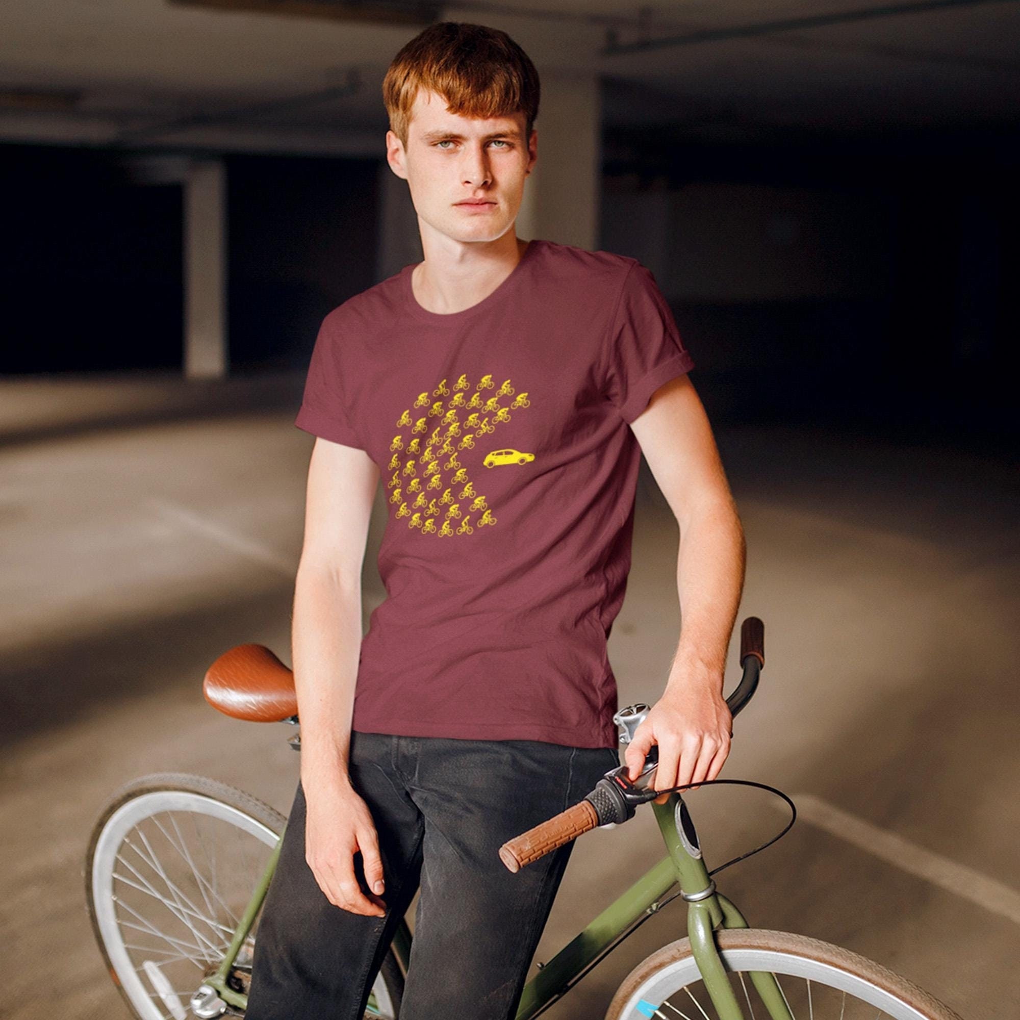 Fahrrad Bio T-Shirt – Burn Fat, Not Oil | Radfahrer Shirt aus 100% Bio ...