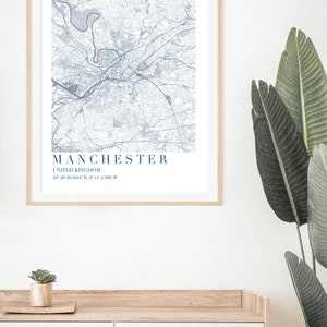 Map of Manchester City Centre to Print Pdf, Printable Map of Manchester ...
