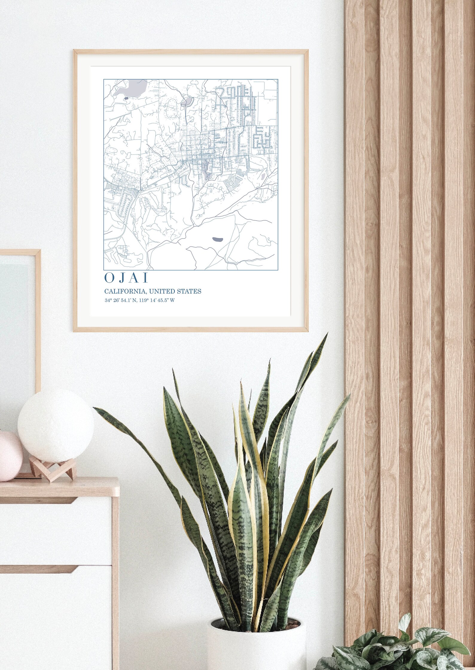 Map of Ojai California, Map of Ojai and Surrounding Area, Street Map of ...