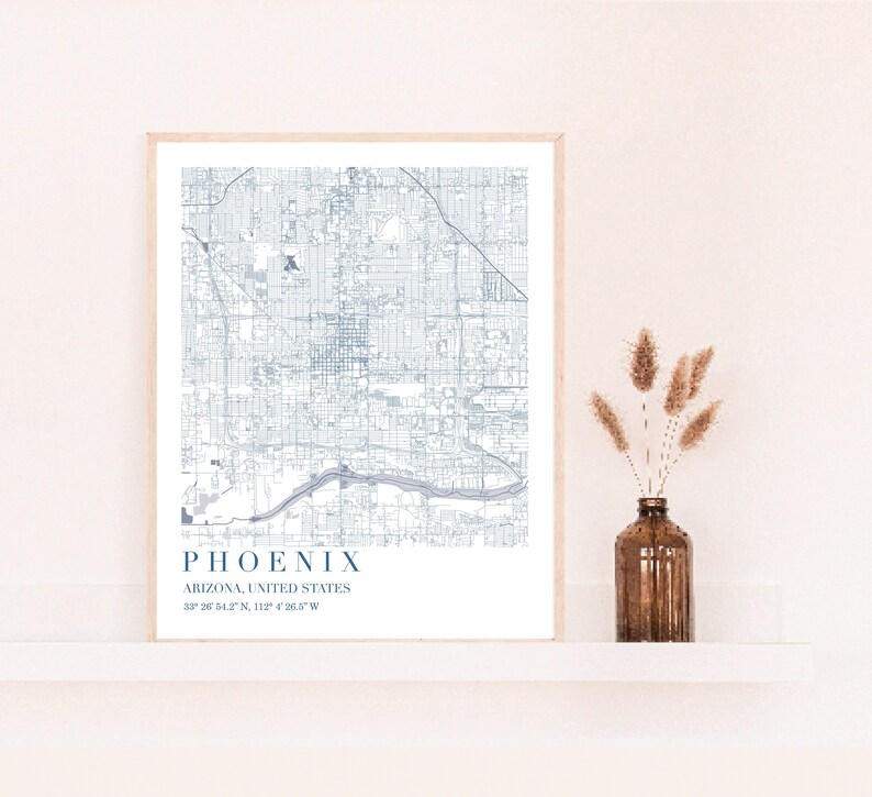 Phoenix Map, Phoenix City Map Pdf, Downtown Phoenix Map, Map of Phoenix ...