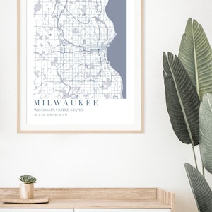 Printable Map of Milwaukee, Detailed Map of Milwaukee, Map of Milwaukee ...