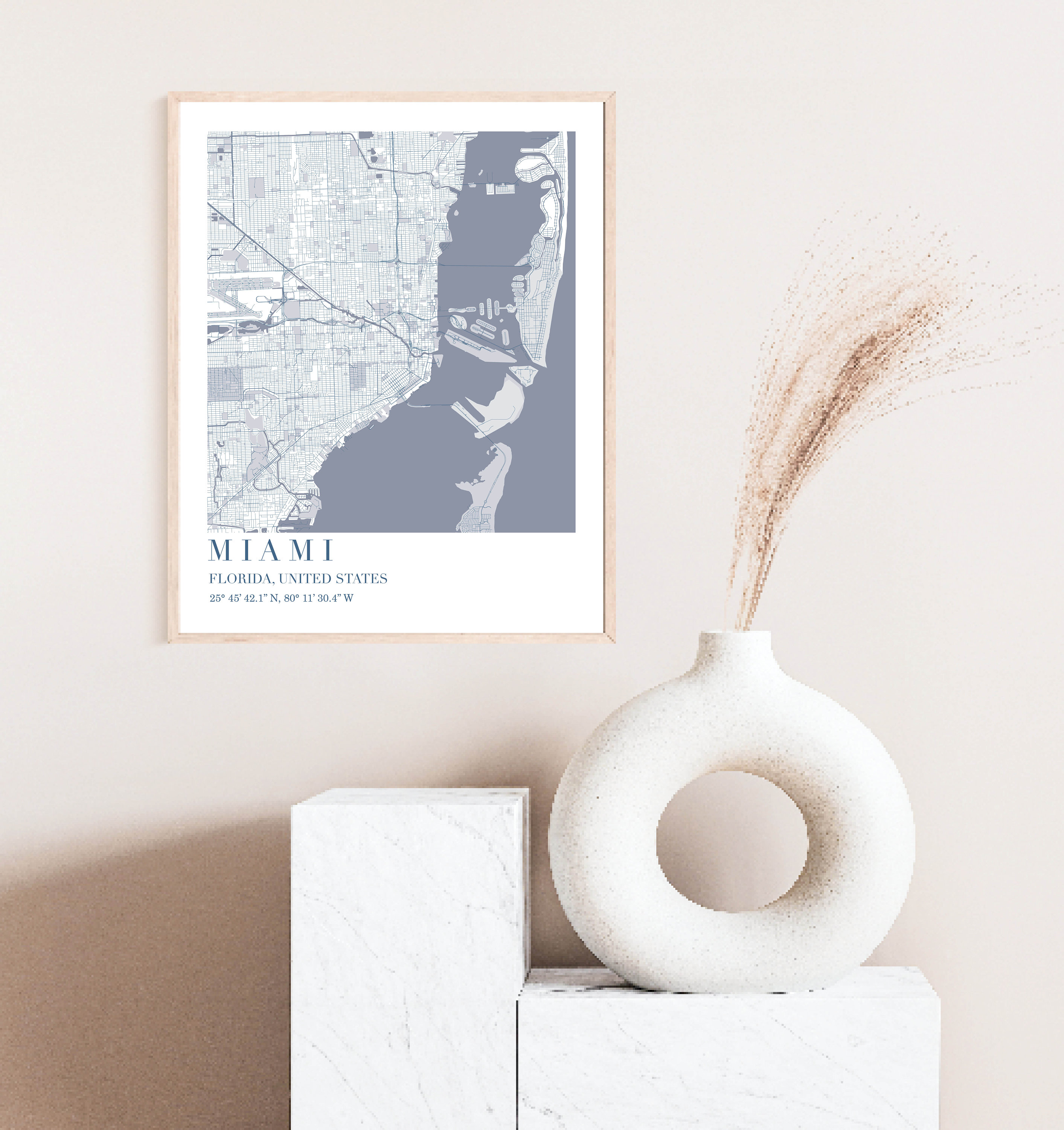 Map of Miami Beach, Florida Map, Printable Map of Miami Beach, Miami ...