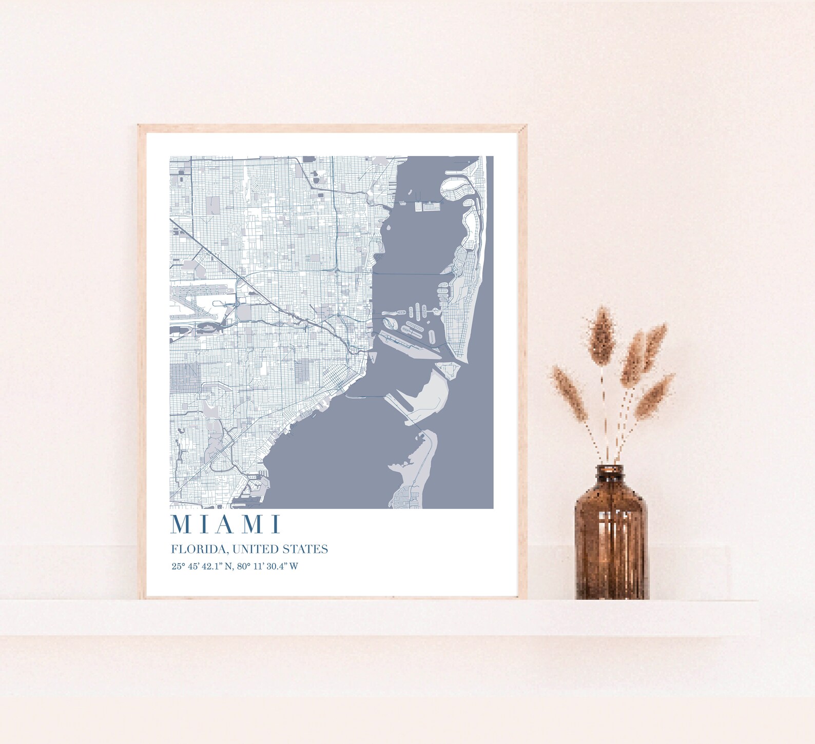 Map of Miami Beach, Florida Map, Printable Map of Miami Beach, Miami City Map Printable ...
