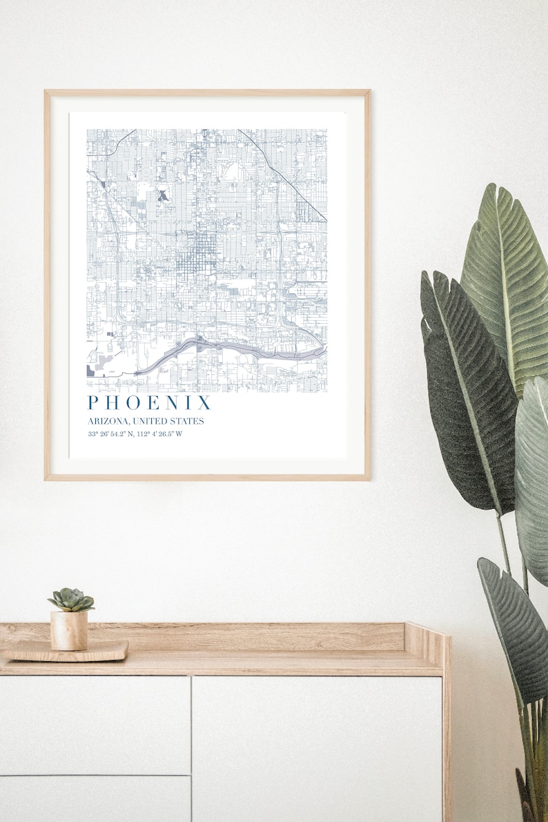 Phoenix Map, Phoenix City Map Pdf, Downtown Phoenix Map, Map of Phoenix ...