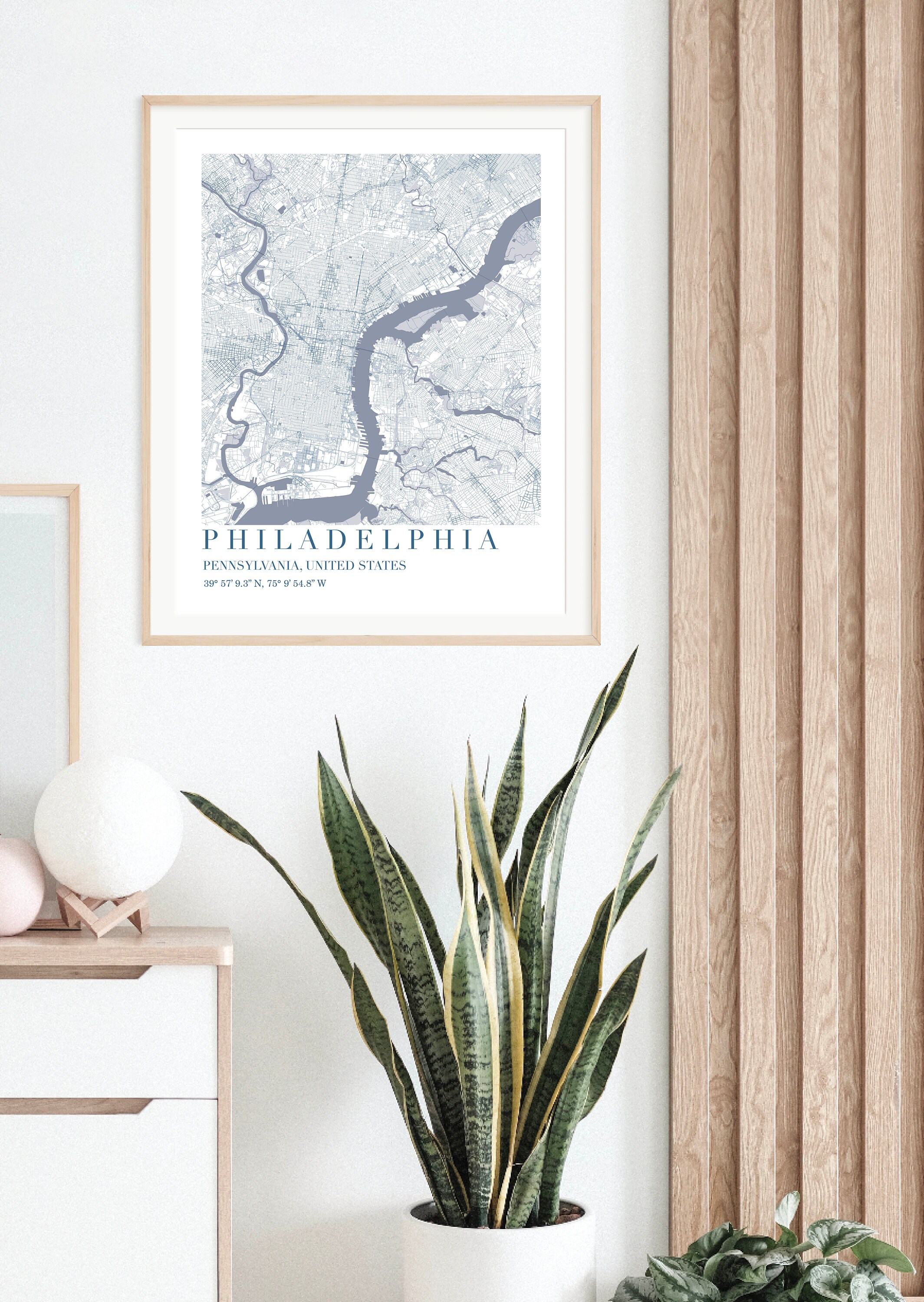 Philadelphia Map, Philadelphia Map Poster, Philadelphia Map Print ...