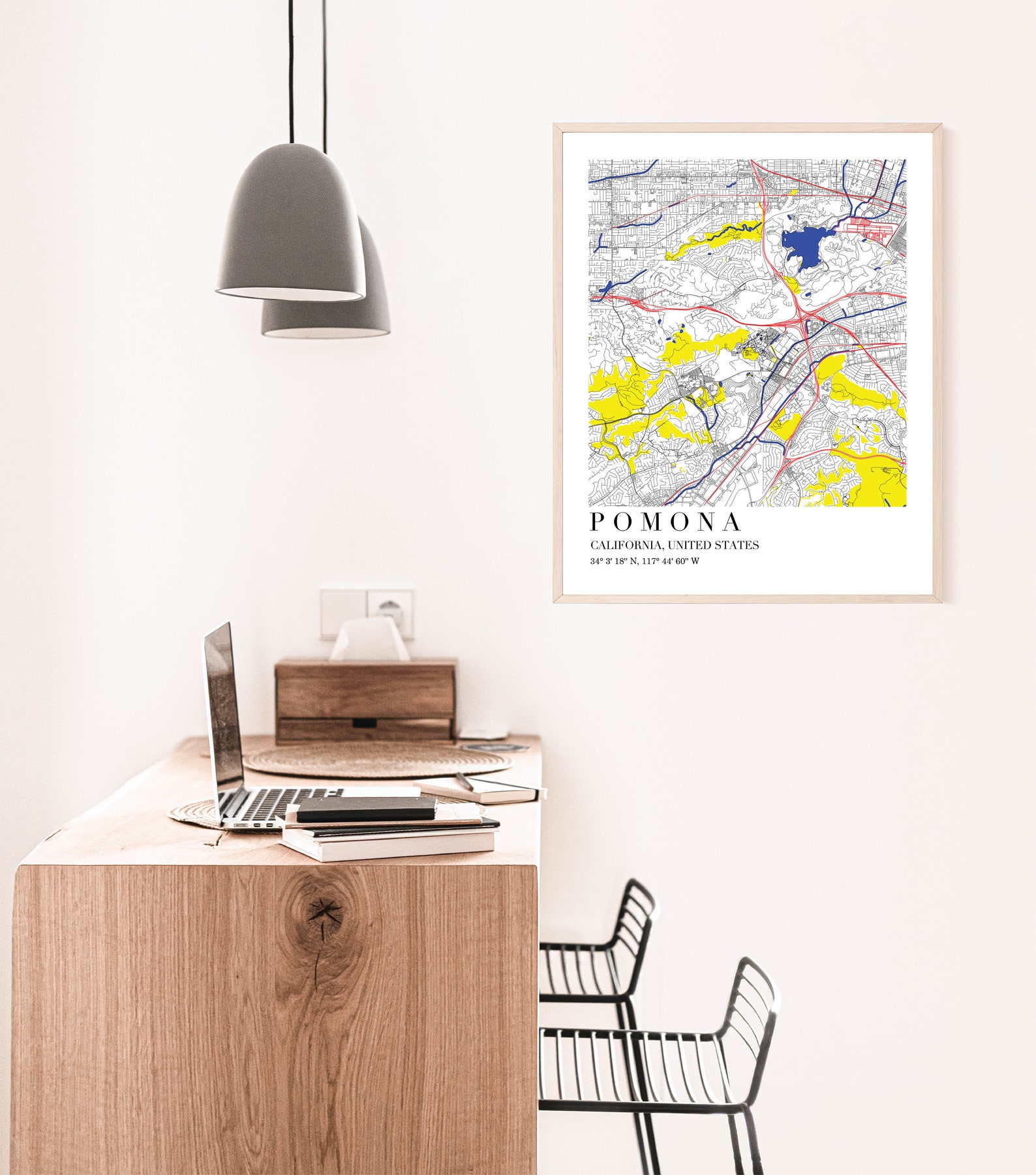 Pomona Map California, Pomona Map Pdf, Street Map of Pomona Ca, Cal ...