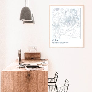 Map of Ojai California, Map of Ojai and Surrounding Area, Street Map of ...