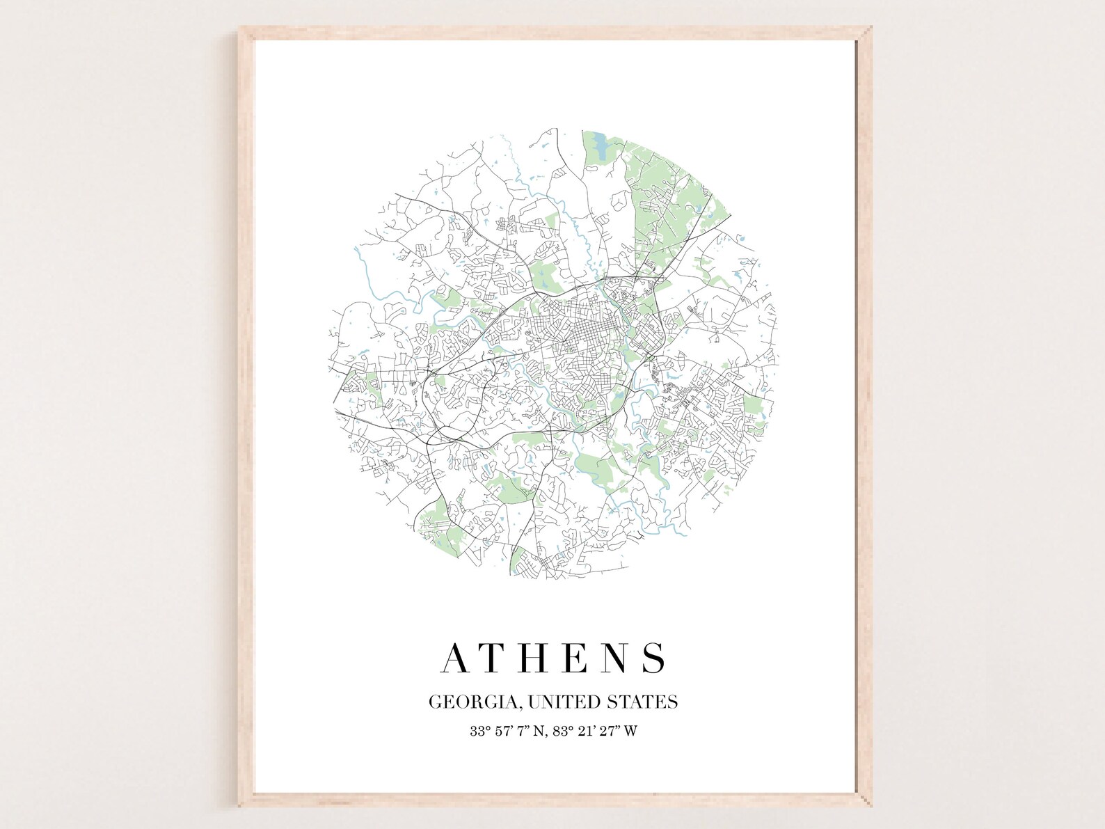 Athens Georgia Map, Map of Georgia | Map of Downtown Athens Ga | Ga Map ...