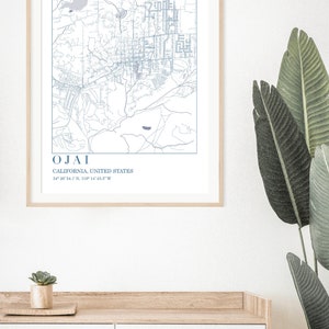 Map of Ojai California, Map of Ojai and Surrounding Area, Street Map of ...